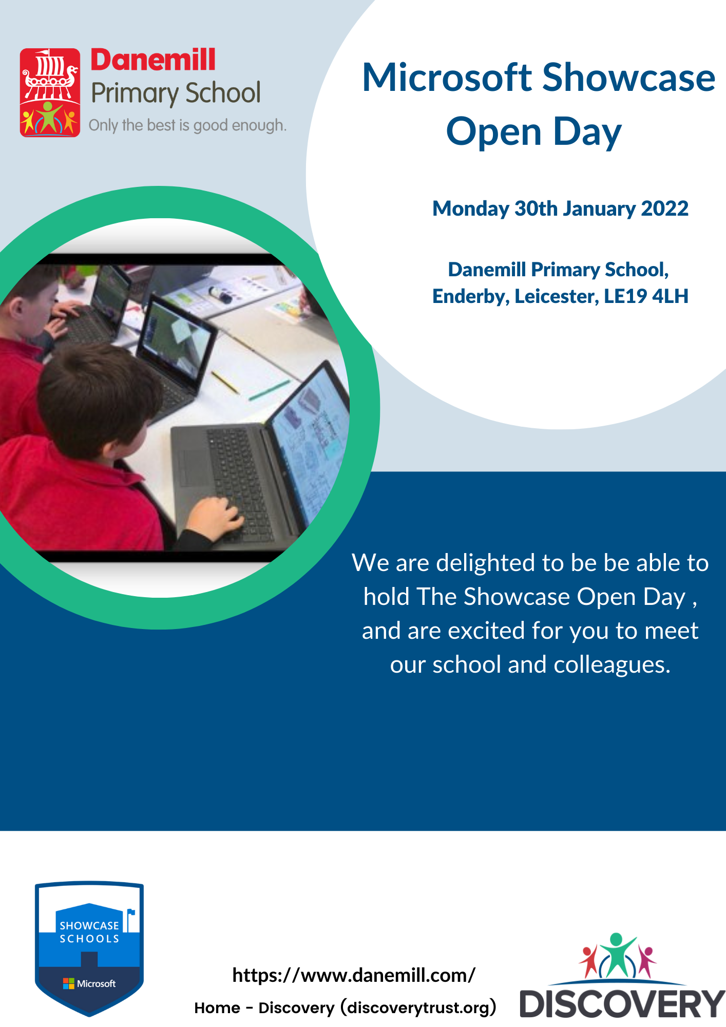Danemill Microsoft Showcase open day’ – Danemill Primary School